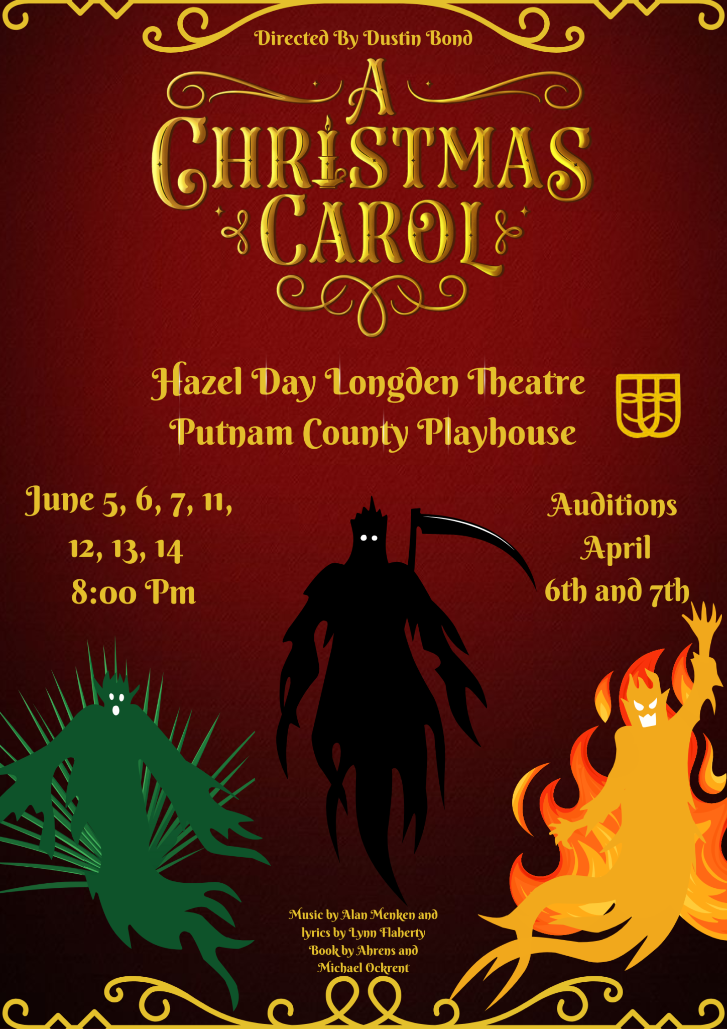 A Christmas Carol Show Information - Putnam County Playhouse